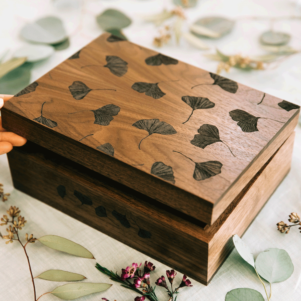 Wood Keepsake Boxes | Personalized Memory Boxes | Hereafter